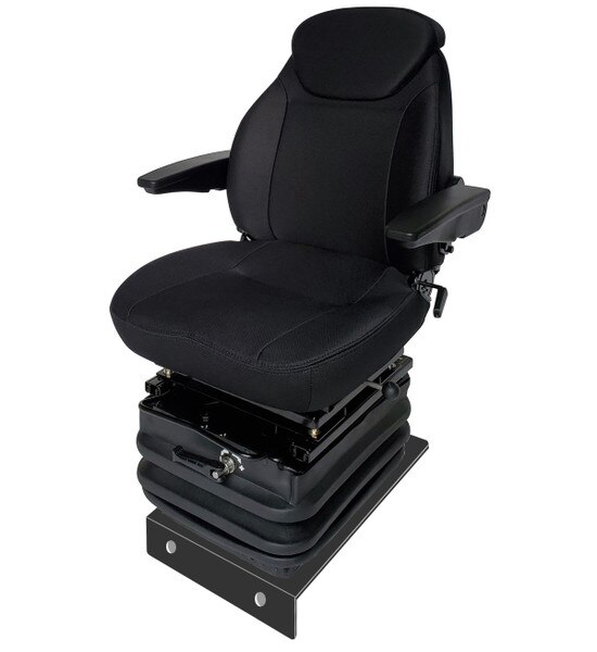 United Seats Backhoe Seat | IHH-5000BH-MECH-DK | Industrial Seats